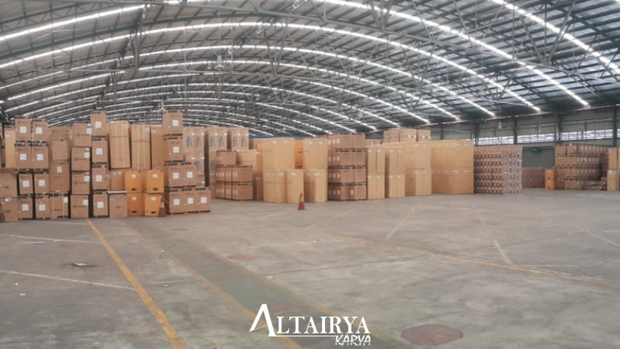 Struktur Baja Partisi Terpal - PT. PUNINAR | Putra Mandiri